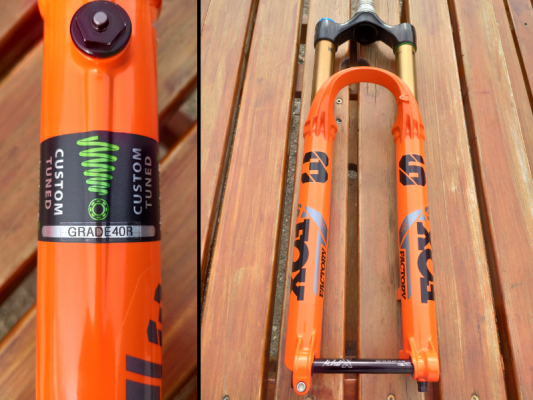 Biken Blog - Feedback on Custom Tuned Fox 36 GRIP2 Forks | Biken